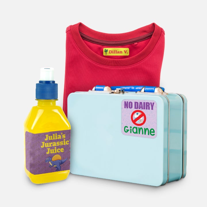 Custom Kids Labels: Durable Labels for Children | StickerYou