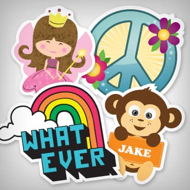 Custom Kids Stickers | Top Quality Stickers