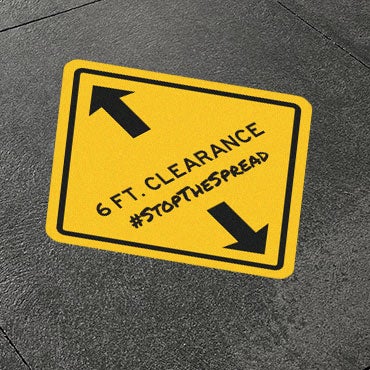 Custom Floor Decals | Durable & Easy To Apply